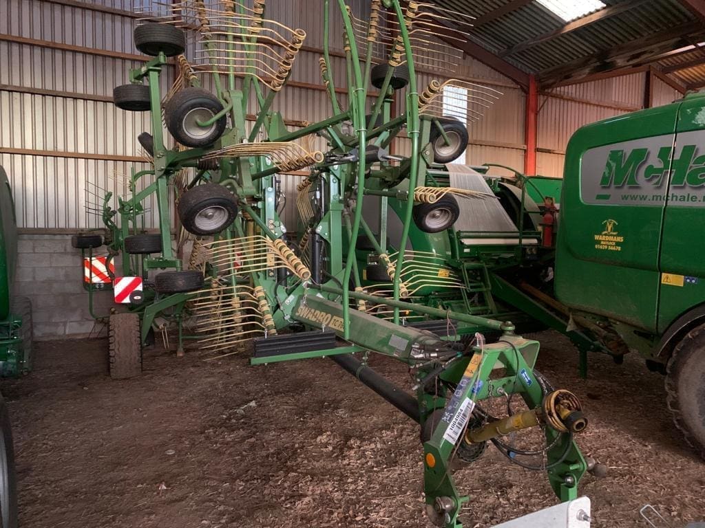 Krone Swardo TC 760 Twin Rotor Rake | Russell's