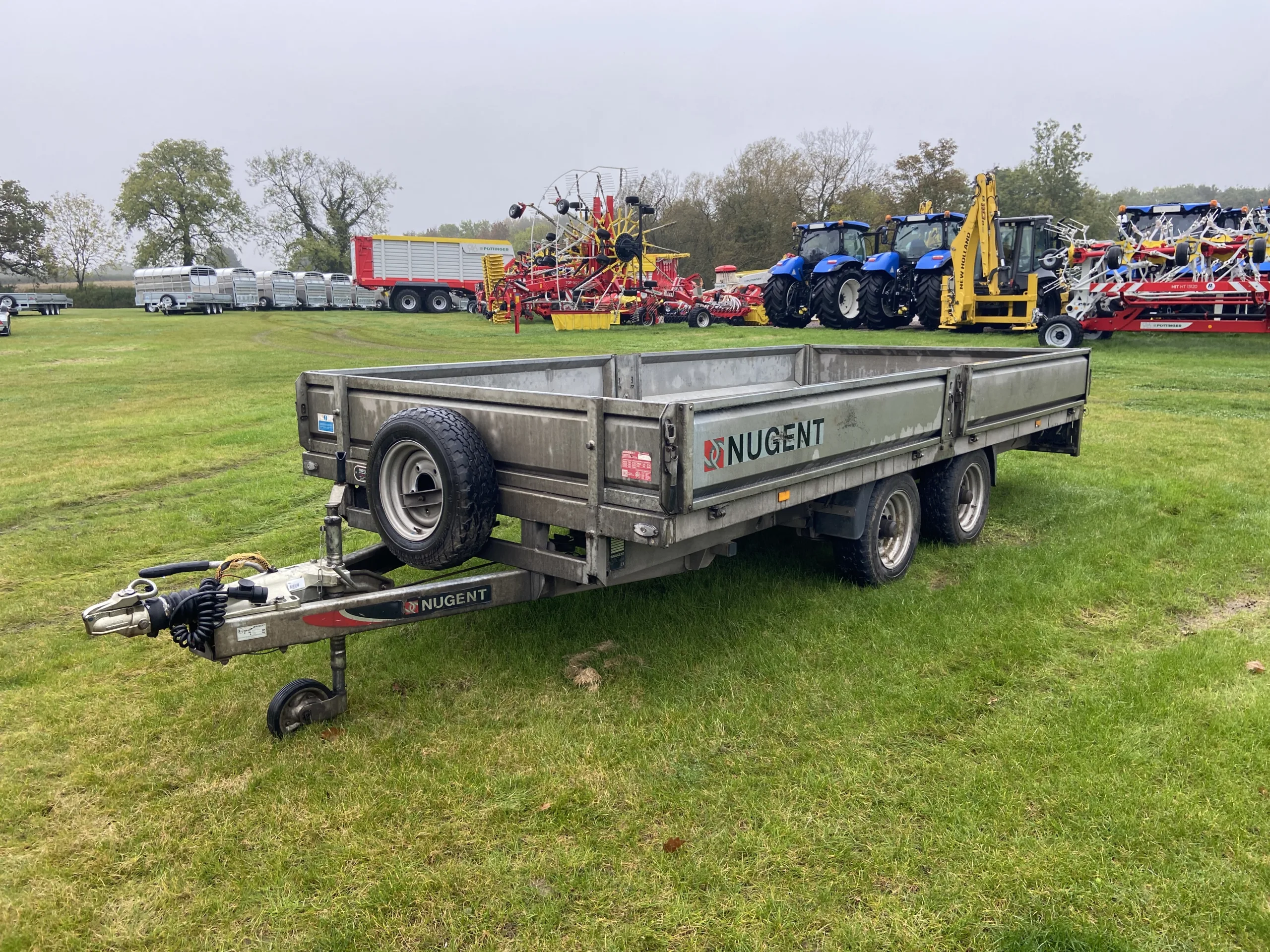 Nugent F4320H 14FT Flatbed Trailer | Russell's