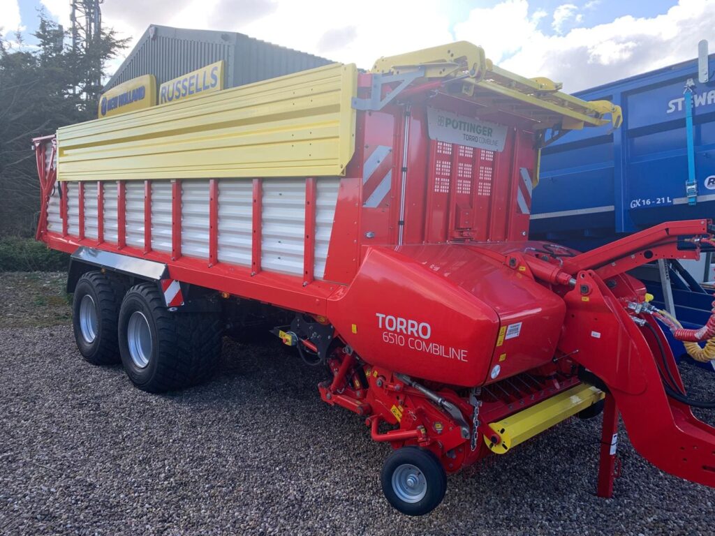 NEW Pottinger Torro 6510L Combiline Forage Wagon For Sale | Russell's