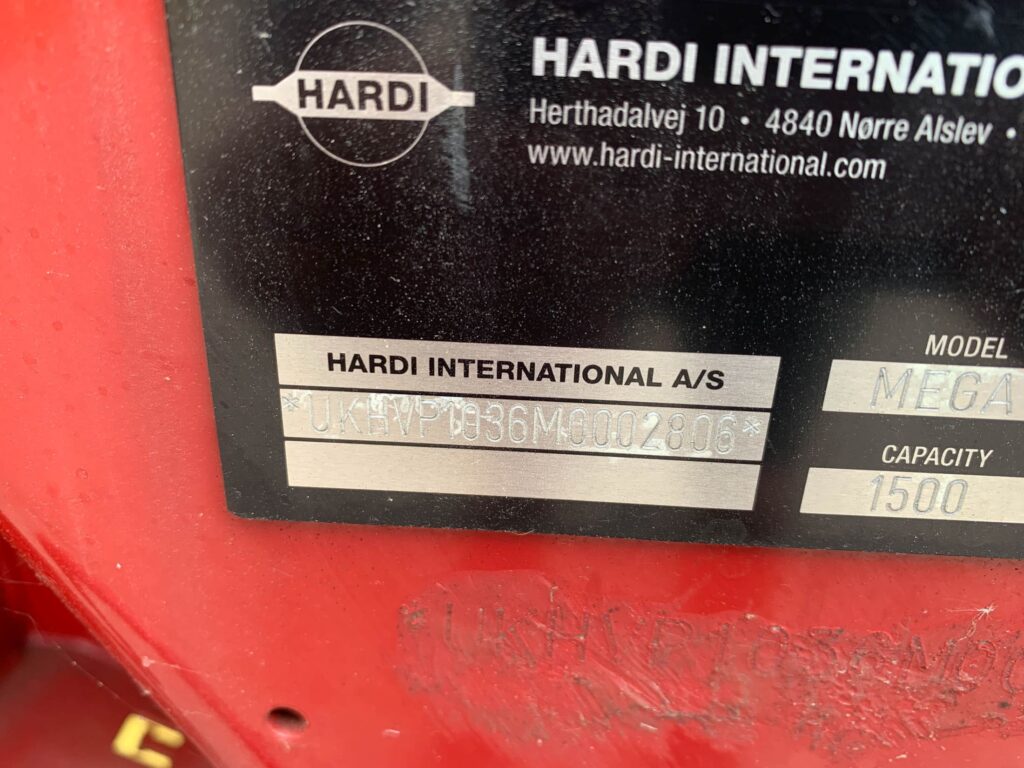 NEW Hardi Mega 1500 24 Metre Mounted Sprayer For Sale | Russell's
