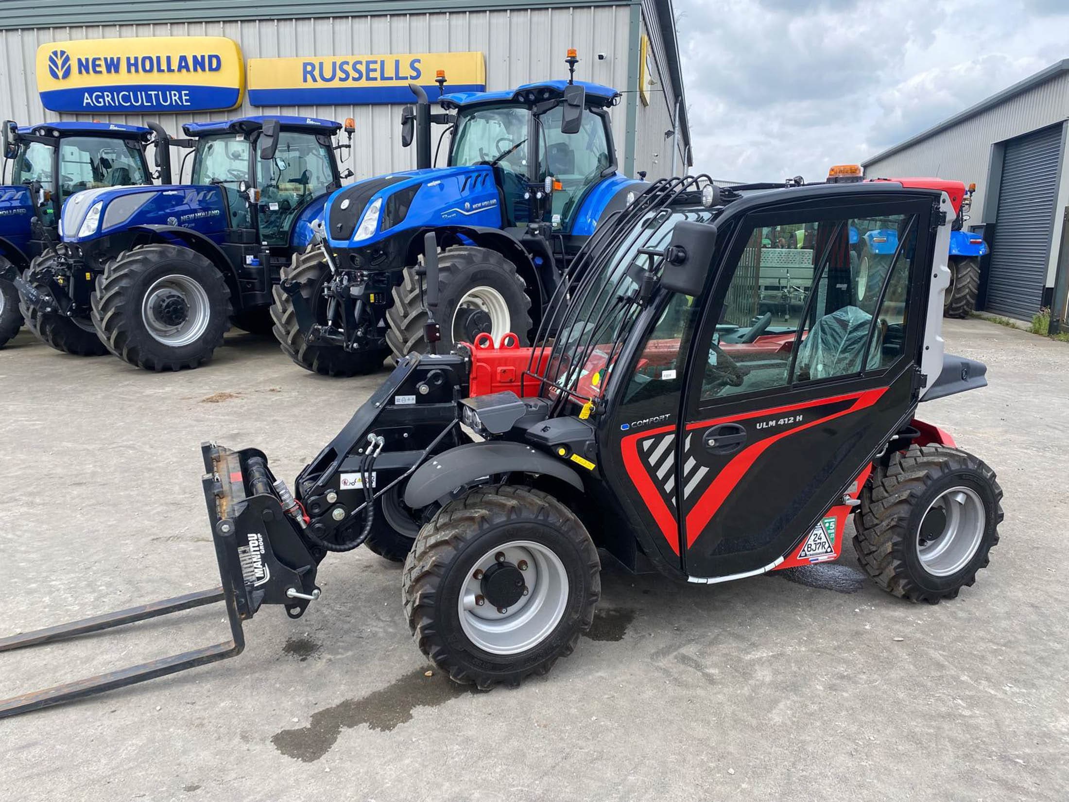 EX DEMO Manitou ULM412 H Telehandler For Sale | Russell's