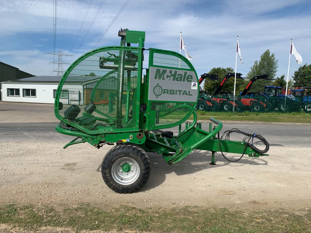 USED McHale Orbital Bale Wrapper For Sale | Russell's